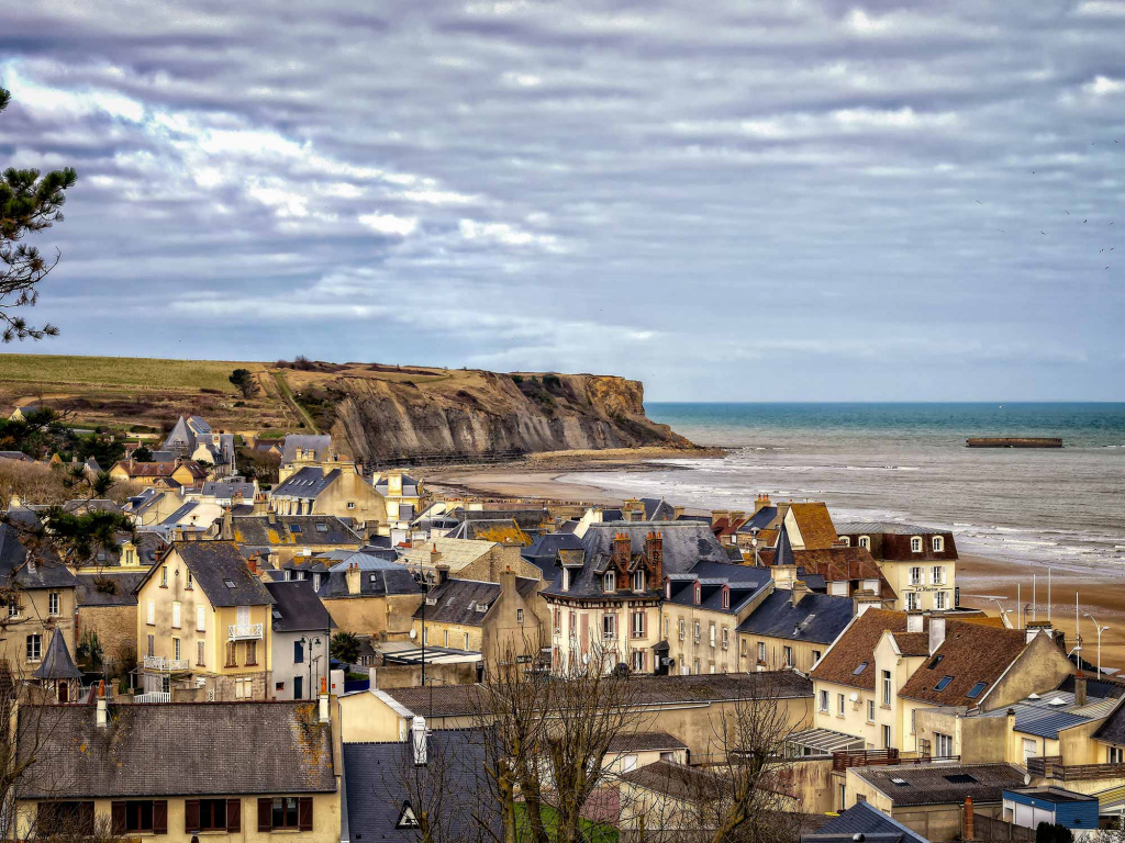 Camping Hypocamp plage Omaha Beach Aure-sur-mer Normandie