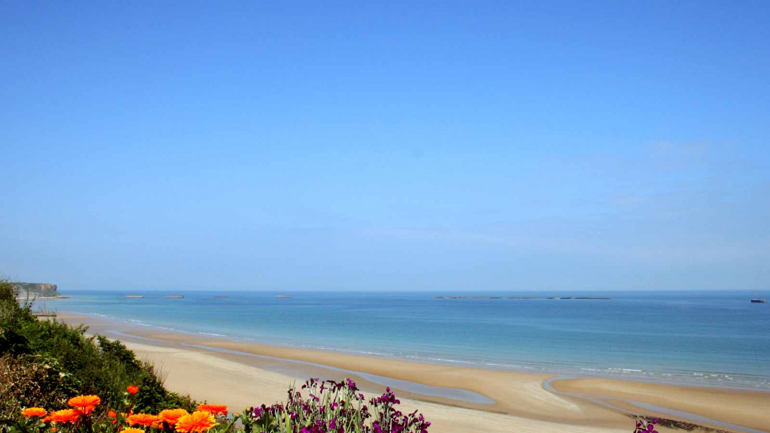 Camping Hypocamp plage Omaha Beach Aure-sur-mer Normandie